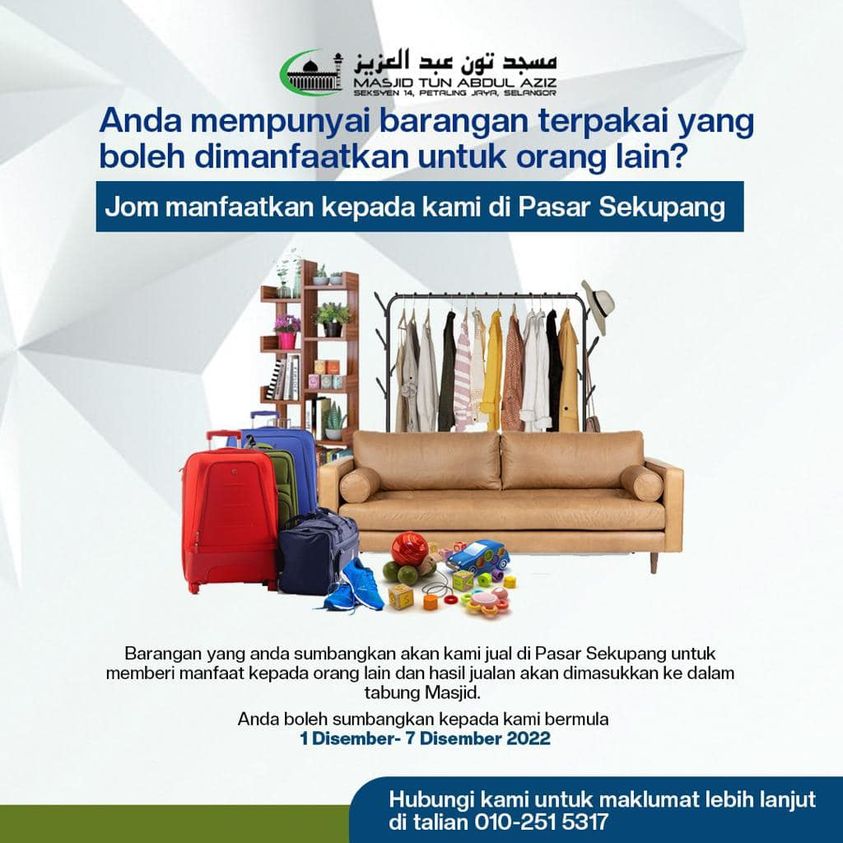 Khatan Masjid Tun Abdul Aziz Masjid Bulat Pj