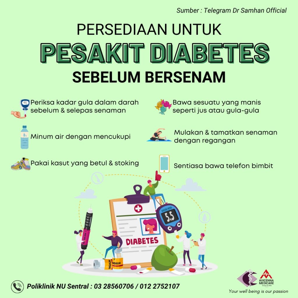 Manfaat Berjalan Untuk Diabetes dan Kesihatan Anda